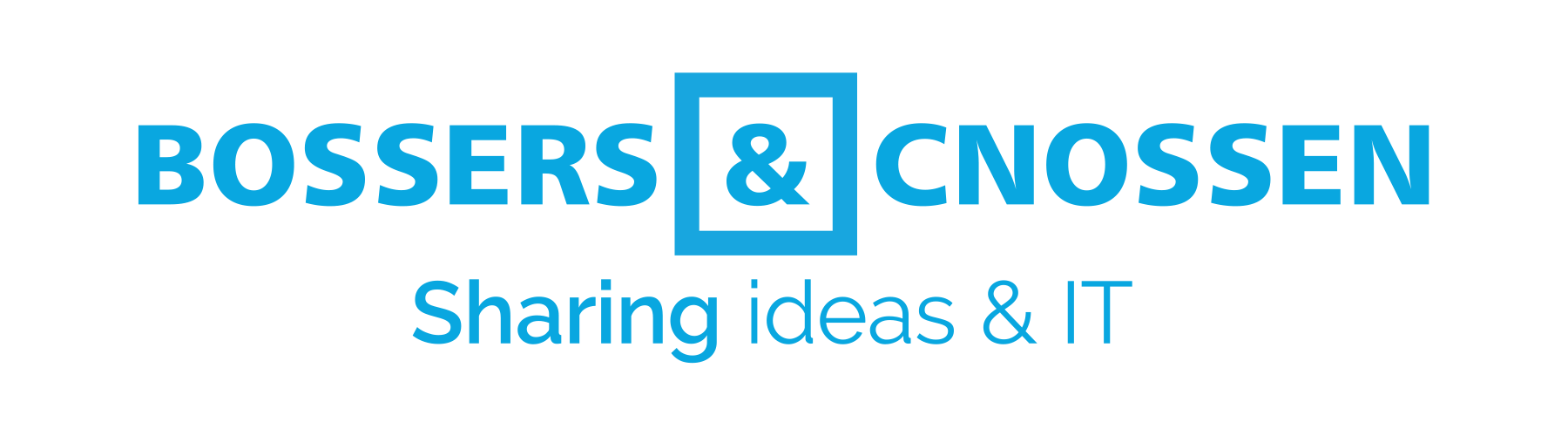 Bossers & Cnossen BV. – Sharing ideas & IT